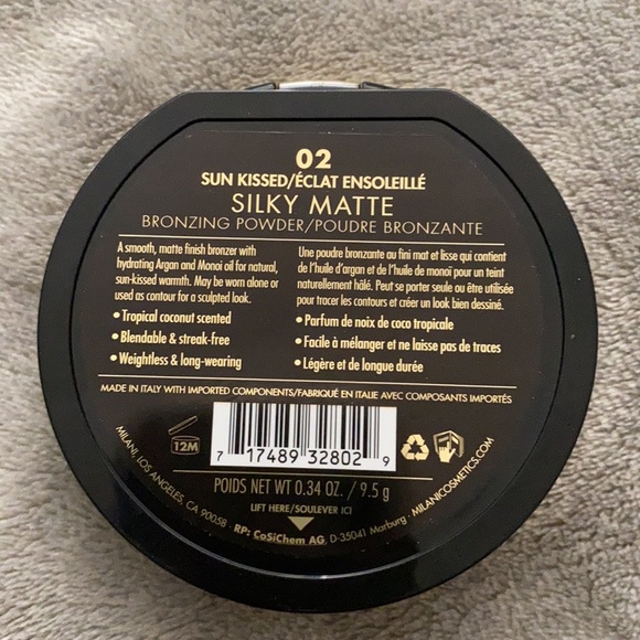 Milani | Makeup | Milani Silky Matte Bronzer | Poshmark